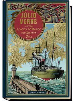 Livro Coleção Júlio Verne - A Volta Ao Mundo Em Oitenta Dias - RBA ...