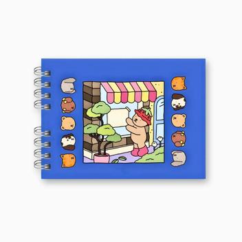 Livro Colorir Infantil Bobbie Goods Capa Dura Canetinhas - Atumme - Kit ...