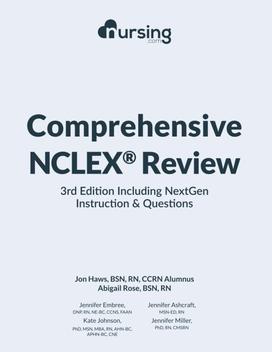 Livro Comprehensive NCLEX Review, 3ª edição com NextGen 2023 - Livros ...