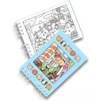 Livro De Colorir Bobbie Goods Capa Dura Com Desenhos Vários Personagens ...