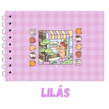 Livro de Colorir MINI Bobbie Goods Capa Dura 40 folhas 180g - Diversas ...