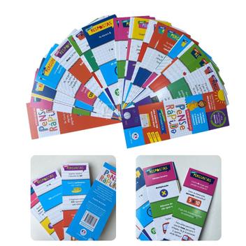 Livro Flash cards Pense rápido Matemática Perguntas Respostas Infantil ...