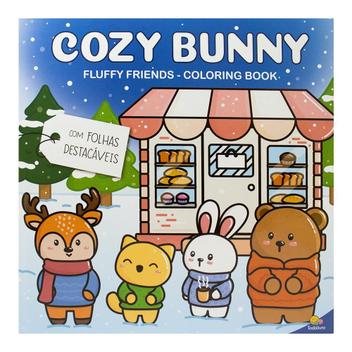 Livro - Fluffy Friends - Coloring Book: Cozy Bunny - Livros de ...
