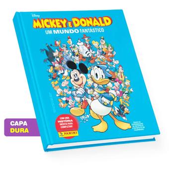 Livro Ilustrado Mickey e Donald Com História Inédita Para Completar ...