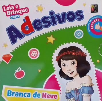 Livro infantil leia e brinque com adesivos branca de neve - EDITORA PÉ DA LETRA - Livros de ...