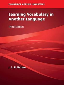 Livro - Learning Vocabulary In Another Language - 3Rd Ed - CAMBRIDGE ...