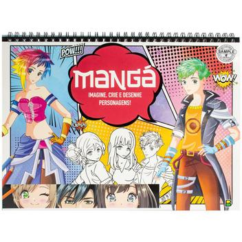 Livro - MANGÁ - Imagine e Crie: Rosa - Livros de Literatura Infantil ...