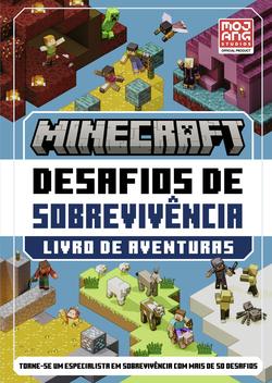 Livro - Minecraft: desafios de sobrevivência – Livro de aventuras ...