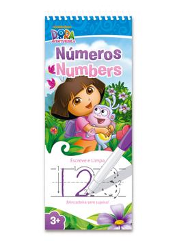 Livro Numeros Numbers - Dora A Aventureira - Edicao Bilingue - Vale Das ...