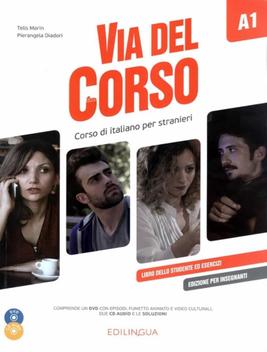 Livro - Via Del Corso A1 - Edizione Per Insegnanti + Dvd + Cd Audio ...
