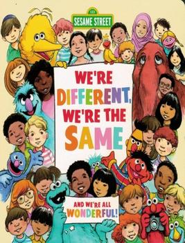 Livro - WeRe Different, WeRe The Same - Sesame Street (Board Book ...