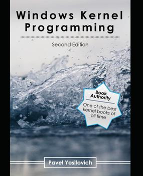 Livro Windows Kernel Programming publicado de forma independente - Independently published ...