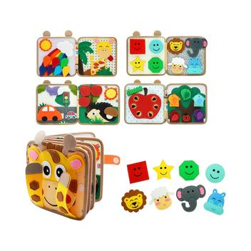 Livros Montessori Silenciosos Para Crianças Livro De Atividades De ...