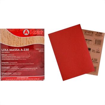 Lixa De Massa Alcar 80 C/25 (A230) - Lixa para Parede / Massa ...
