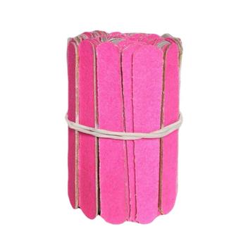 Lixa Mini Rosa para as Unhas - PCT 100Un. - Santa Clara - Lixa de Unha ...