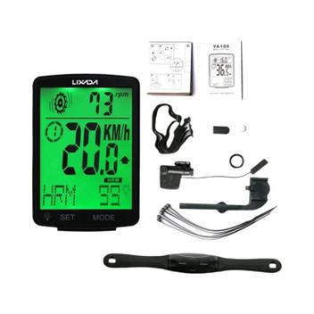 LIXADA 3 Em 1 À Prova D'água Sem Fio Para Bicicleta Computador Tela LCD ...