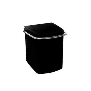 Lixeira com Alça de Alumínio Designer Moderno - Cris Metal - Lixeira e ...