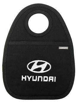 Lixeira para Carro Bordado Hyundai - Trapelli - Lixeira para Carro ...