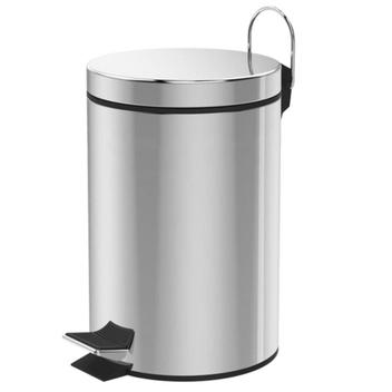 Lixeira Pedal Cesto de Lixo Inox 3L Banheiro Cozinha - Wellmix ...