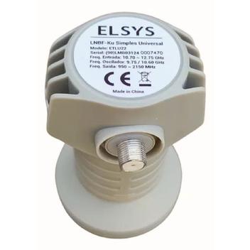 Lnbf Ku Simples Offset Etlu22 Elsys - Conversor LNBF - Magazine Luiza