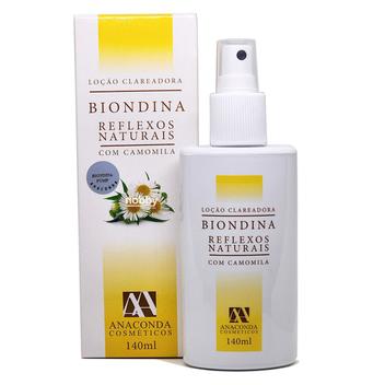 Loção Clareadora Spray Biondina Pump 140ml - Anaconda - Loção Capilar ...