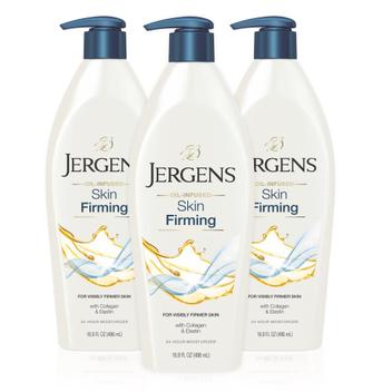 Loção corporal Jergens Skin Firming, pele seca a extra seca, 500 ml ...