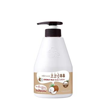 Loção corporal WELCOS KWAILNARA Milk 560g/560mL de leite de coco ...