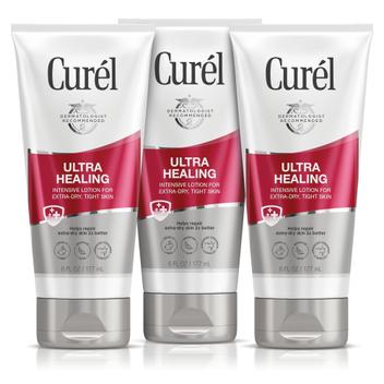 Loção Curel Ultra Healing Intensive Sem Fragrância (3 Unidades de 180mL ...