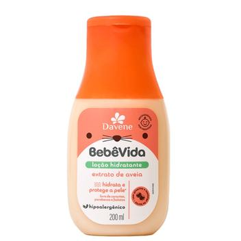 Loção Hidratante Bebê Vida 200ml Davene - Loção Hidratante para Bebê ...