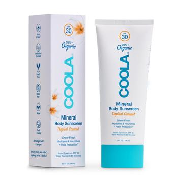 Loção Protetor Solar COOLA Organic Mineral SPF 30 - 150ml - Protetor ...