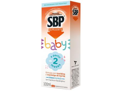 Loção Repelente Corporal para Bebê SBP Baby 100ml - Repelente ...