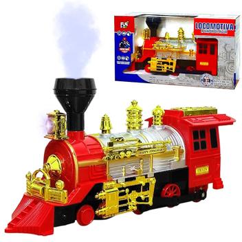 Locomotiva Infantil Grande Trem Bate e Volta e Solta Fumaça - Barcelona ...