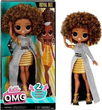 LOL Surprise OMG Royal Bee Fashion Doll com várias surpresas - LOL ...