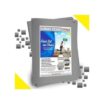Lona CK300 Cinza 6x3 Metros Polietileno - Cikala - Lona - Magazine Luiza