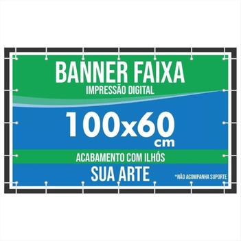 Lona com ilhós 280gr, tama 100x60cm - Lona - Magazine Luiza