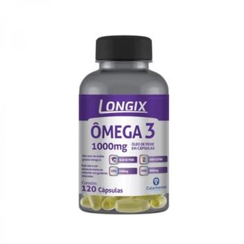 Longix Ômega 3 1000mg 120 Cápsulas - Ômega 3 / Óleo de Peixe - Magazine ...