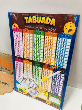 Lousa animada toy tabuada - PaperToy - Lousas Infantil - Magazine Luiza