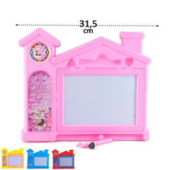 Lousa Mágica 32cm Casinha Pimball e Relógio Color - 37087 - atk ...