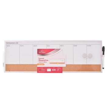 Lousa Magnética com Borracha 19x54CM - Win Paper - Quadro Branco ...