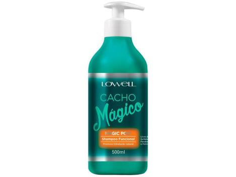 Lowell Magic Poo Cacho Mágico Shampoo Funcional - Shampoo - Magazine Luiza