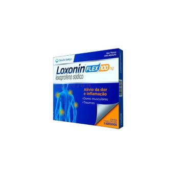 Loxonin Flex Loxoprofeno Sódico 100Mg 3 Adesivos - Regulador Intestinal ...