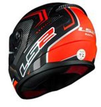 Ls2 capacete rapid ff353 doom matte blk/red - Capacete de Moto ...