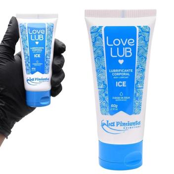 Lubrificante Corporal Unissex Love Lub Ice 60G - La Pimienta - Lá ...