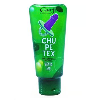 Lubrificante E Gel Íntimo Garji Gel Chupetex Sabor Menta 15ml ...