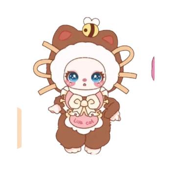 Lucky Cat V4 Series Blind Box Anime Figuras De Ação Bonecas Misteriosas ...