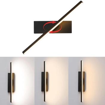 Luminária 30Cm Barra Linear Led 3 Cores Giratória 330 Graus - GIMPO ...