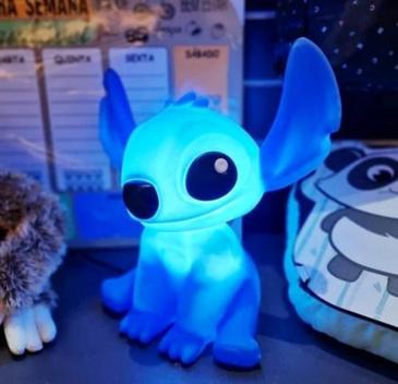 Luminária/Abajur 3D Stitch Lilo e Stitch Disney - Usare - Luminária ...