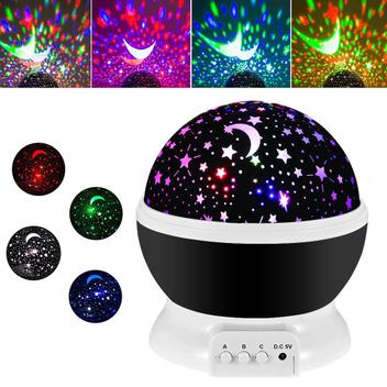 Luminária Abajur Projetor Estrela 360º Galaxy Brilhante Star Master ...