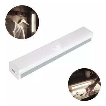 Luminária Barra Led Sobrepor Branco Luz Noturna 30Cm - Cabint Light ...