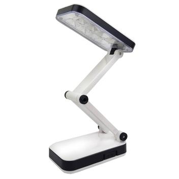 Luminária de Mesa Portátil Dobrável Branca MT-666 - Maxtel Led ...